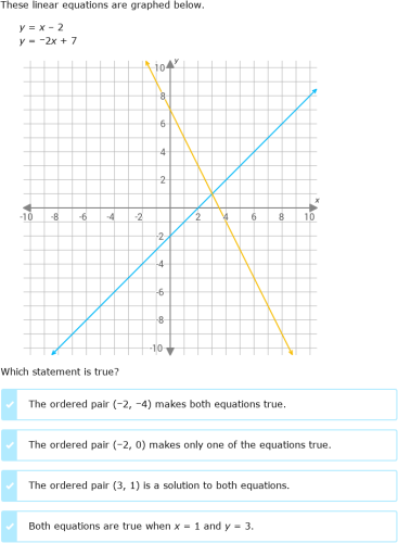 IXL | Checkpoint: Systems of equations | 8th grade math