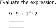 IXL | Evaluate numerical expressions with exponents | 7th grade math