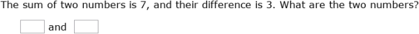 IXL | Find two numbers based on sum and difference | 5th grade math
