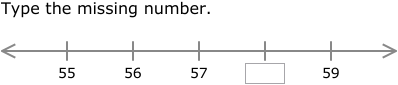 IXL | Number lines - up to 100 | 2nd grade math