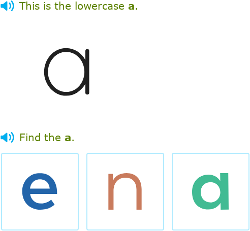 IXL | Learn the letter A | Kindergarten language arts
