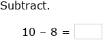 IXL | Subtract one-digit numbers - up to 10 | 2nd grade math