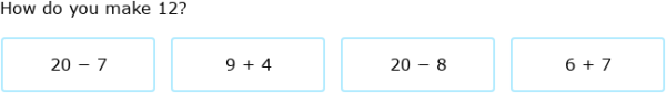 IXL | Ways to make a number using addition and subtraction - up to 20 ...
