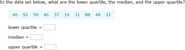 IXL Calculate Quartiles And Interquartile Range Algebra 1 Practice 