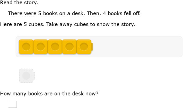 IXL | Use cube trains to solve subtraction word problems - up to 5 ...