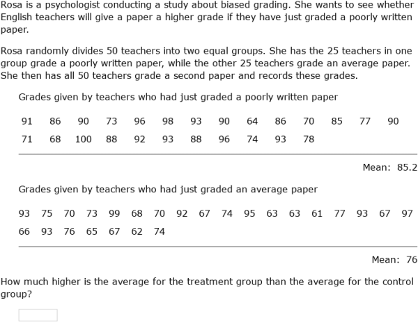 IXL - Analyze the results of an experiment using simulations ...