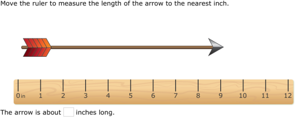 IXL | Measure using an inch ruler | 2nd grade math