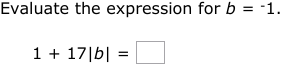 IXL | Evaluate absolute value expressions | 7th grade math