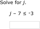 IXL - Solve one-step linear inequalities (Algebra 1 practice)