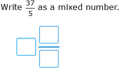 IXL | Convert improper fractions to mixed numbers | 4th grade math