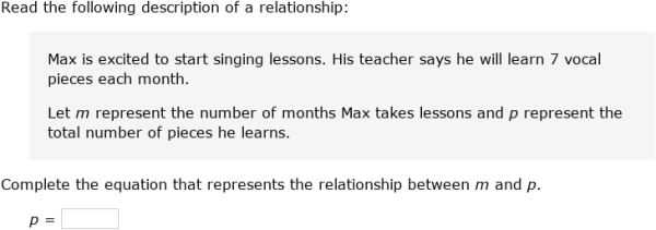 IXL | Write one-step equations | 8th grade math