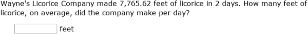 IXL | Divide decimals by whole numbers: word problems | 6th grade math