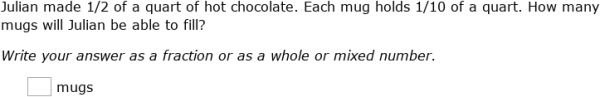 IXL | Divide unit fractions: word problems | 6th grade math