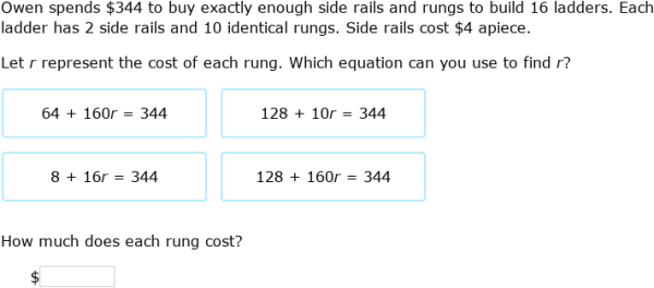 IXL - Checkpoint: Problem solving with equations and inequalities ...