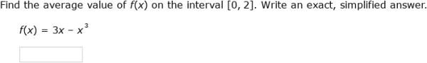 IXL - Find the average value of a function (Calculus practice)
