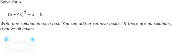 IXL - Solve equations with rational exponents (Algebra 2 practice)