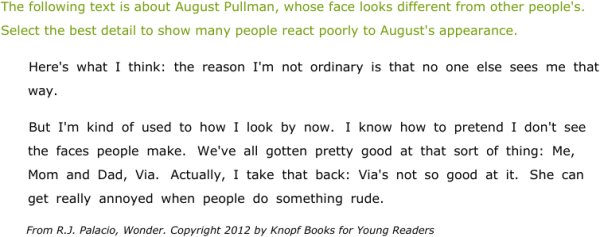 IXL | Identify supporting details in literary texts | 4th grade ...