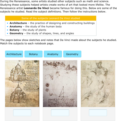 IXL | Italian Renaissance: achievements in literature and art | 7th ...