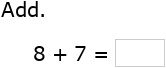 IXL | Adding 8 | 1st grade math