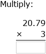 IXL | Multiply a decimal by a whole number | 5th grade math