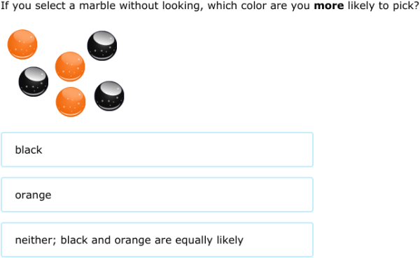 IXL | Understanding probability | 5th grade math