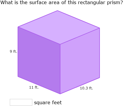 IXL | Surface area of rectangular prisms | 7th grade math