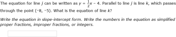IXL - Equations of parallel lines (Geometry practice)