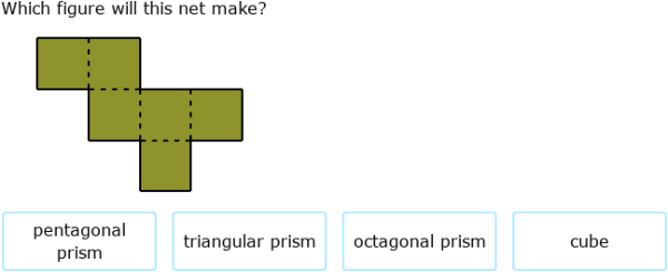 IXL | Nets of prisms | 6th grade math