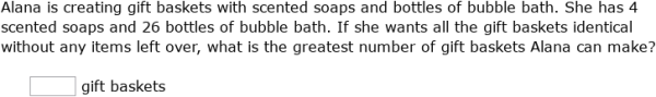 IXL | GCF and LCM: word problems | 6th grade math