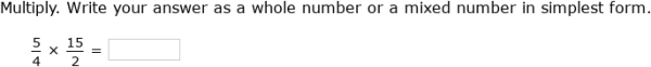 IXL | Multiply improper fractions | 5th grade math