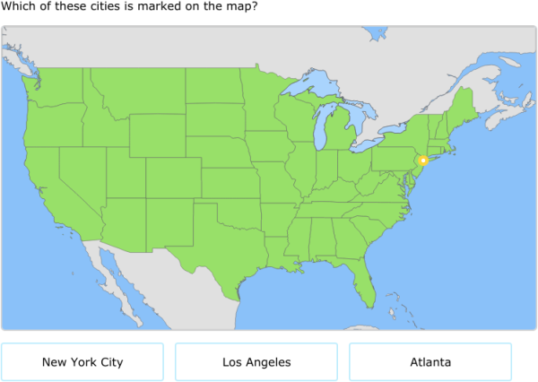 IXL | Major U.S. cities | 2nd grade social studies