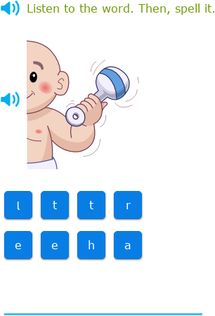 IXL | Spell the consonant-l-e word | 2nd grade language arts
