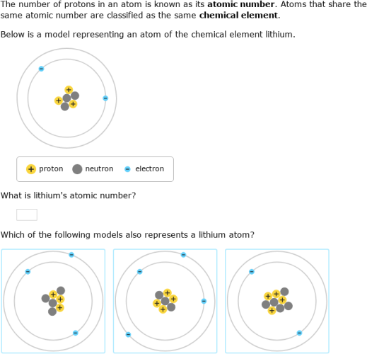 IXL | What are atoms and chemical elements? | 7th grade science