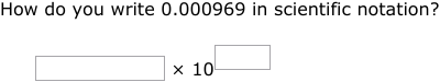 IXL | Scientific notation | 7th grade math