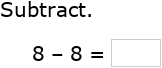 IXL | Subtract from 8 | 1st grade math