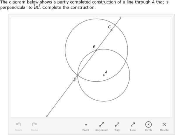 IXL - Construct a perpendicular line II (Geometry practice)