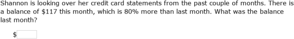 IXL - Percent of change: find the original amount word problems ...