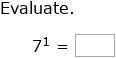 IXL | Evaluate powers | 7th grade math