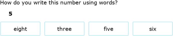 IXL | Writing numbers up to 10 in words - convert digits to words ...