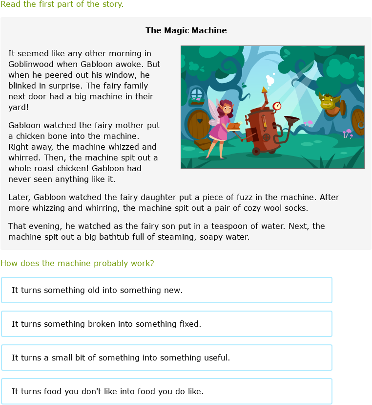 Examples Of Short Stories For Grade 3