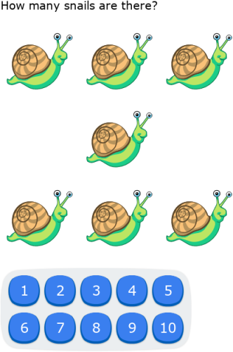 IXL | Counting review - up to 10 | 1st grade math