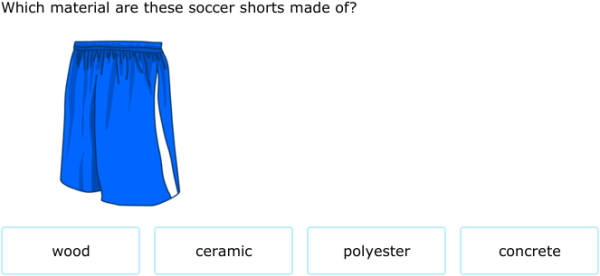 IXL | Identify materials in objects | 3rd grade science