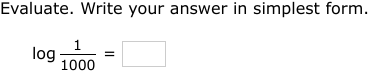 IXL - Evaluate logarithms (Algebra 2 practice)