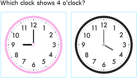 IXL | Match analog clocks and times with words: to the hour | 1st grade ...