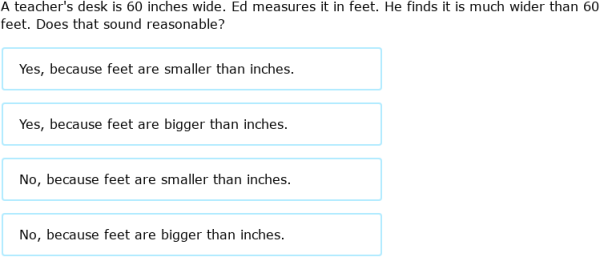 IXL | Measure with different customary units: inches and feet | 2nd ...