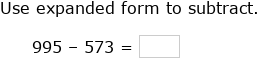 IXL | Use expanded form to subtract three-digit numbers | 3rd grade math