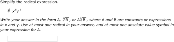 IXL - Simplify radical expressions with variables II (Algebra 2 practice)
