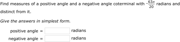 IXL - Coterminal and reference angles (Precalculus practice)