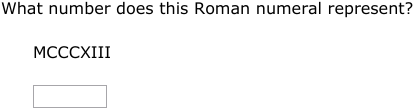 IXL | Roman numerals | 6th grade math