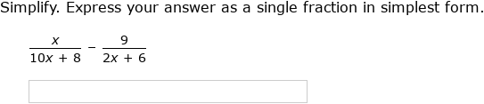 IXL - Add and subtract rational expressions (Algebra 2 practice)